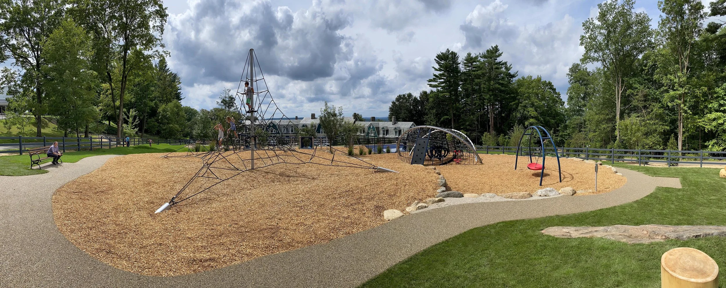 Private School Playscape — Brook Clark Landscape Architects