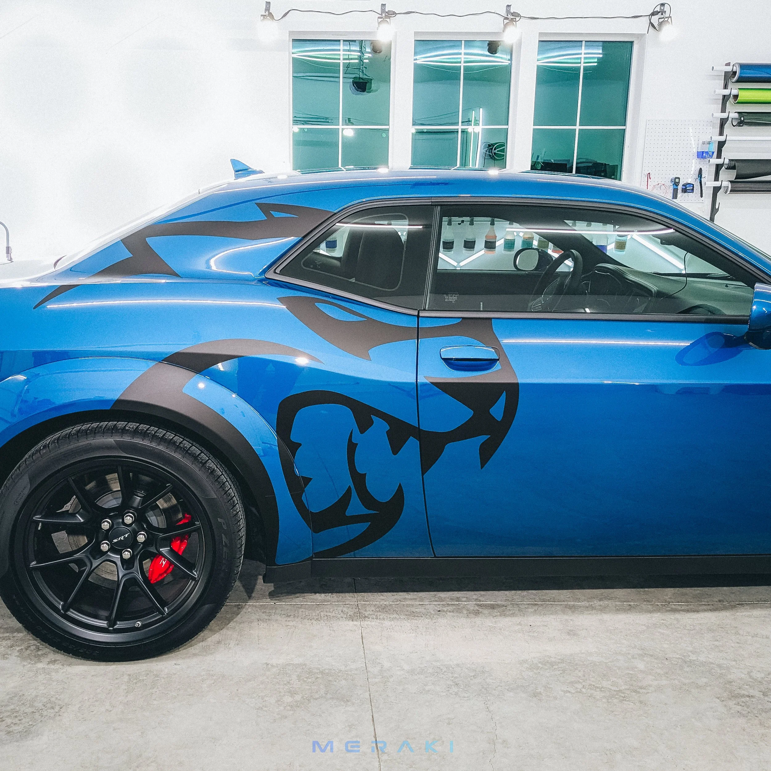 Hellcat Decal Install | Dodge Challenger :: Meraki | Modify. Restyle ...