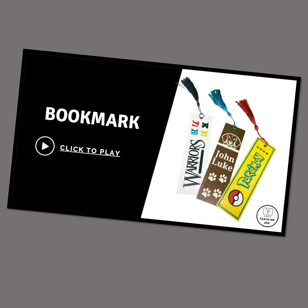 3D Print Your Own Name Tag — TeachMe3DP