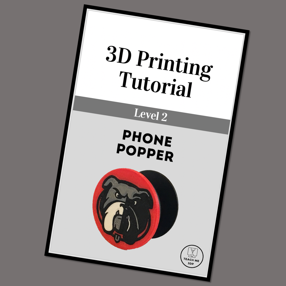 3D Print Your Own Name Tag — TeachMe3DP
