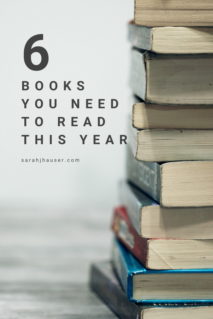 6 Books I Want to Read This Year — Sarah J. Hauser