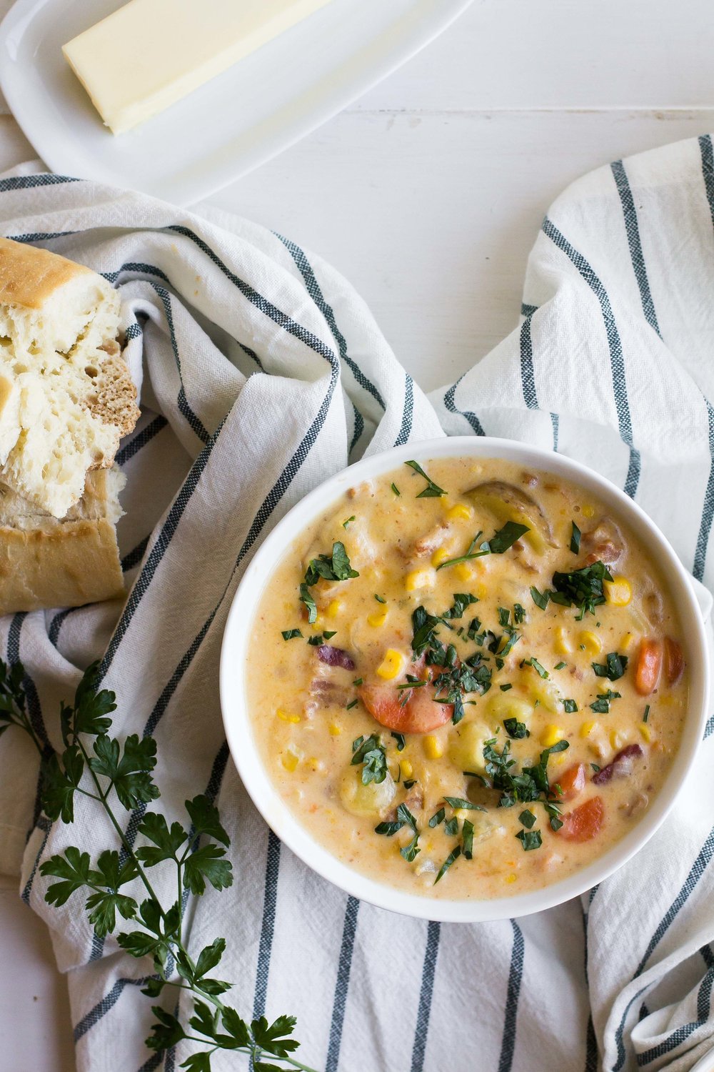 Autumn Chowder [and remembering at the table] — Sarah J. Hauser