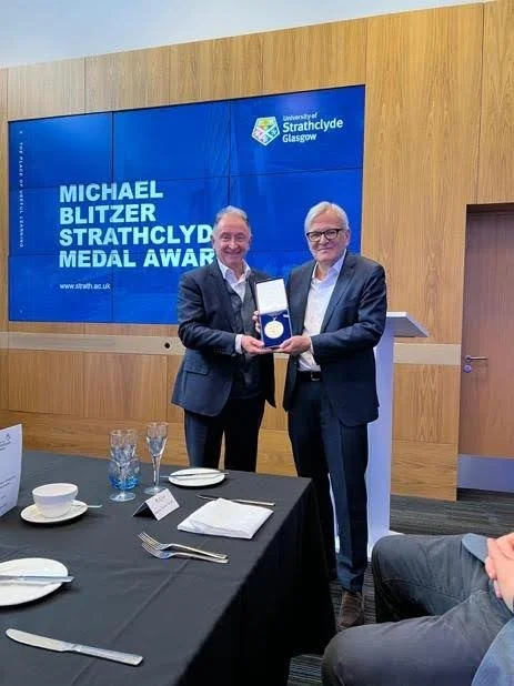 Michael Blitzer Receives Strathclyde Medal for Strategic Leadership and ...