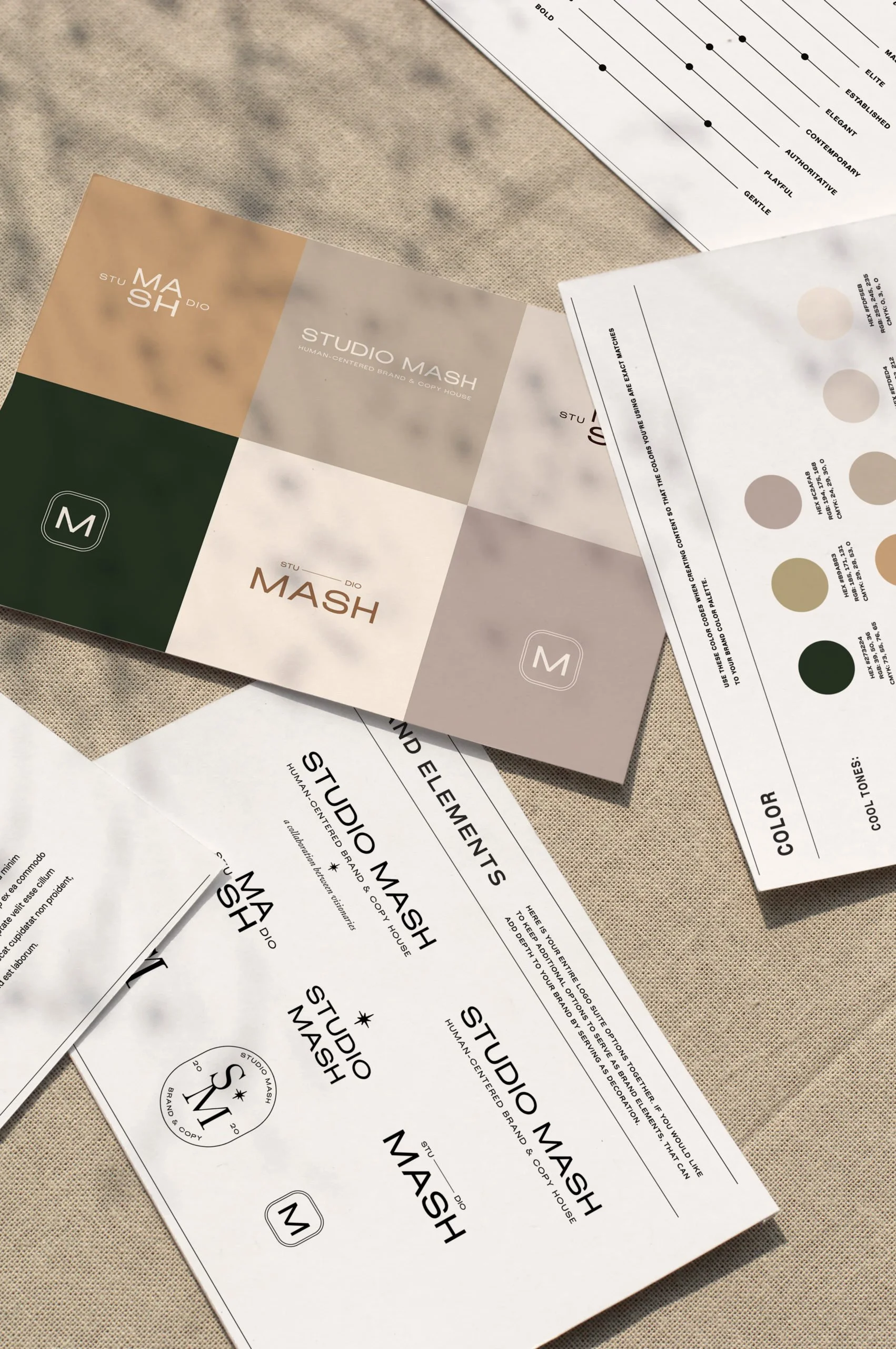 Design for a Humanistic Copywriting Studio — WildHive Studio