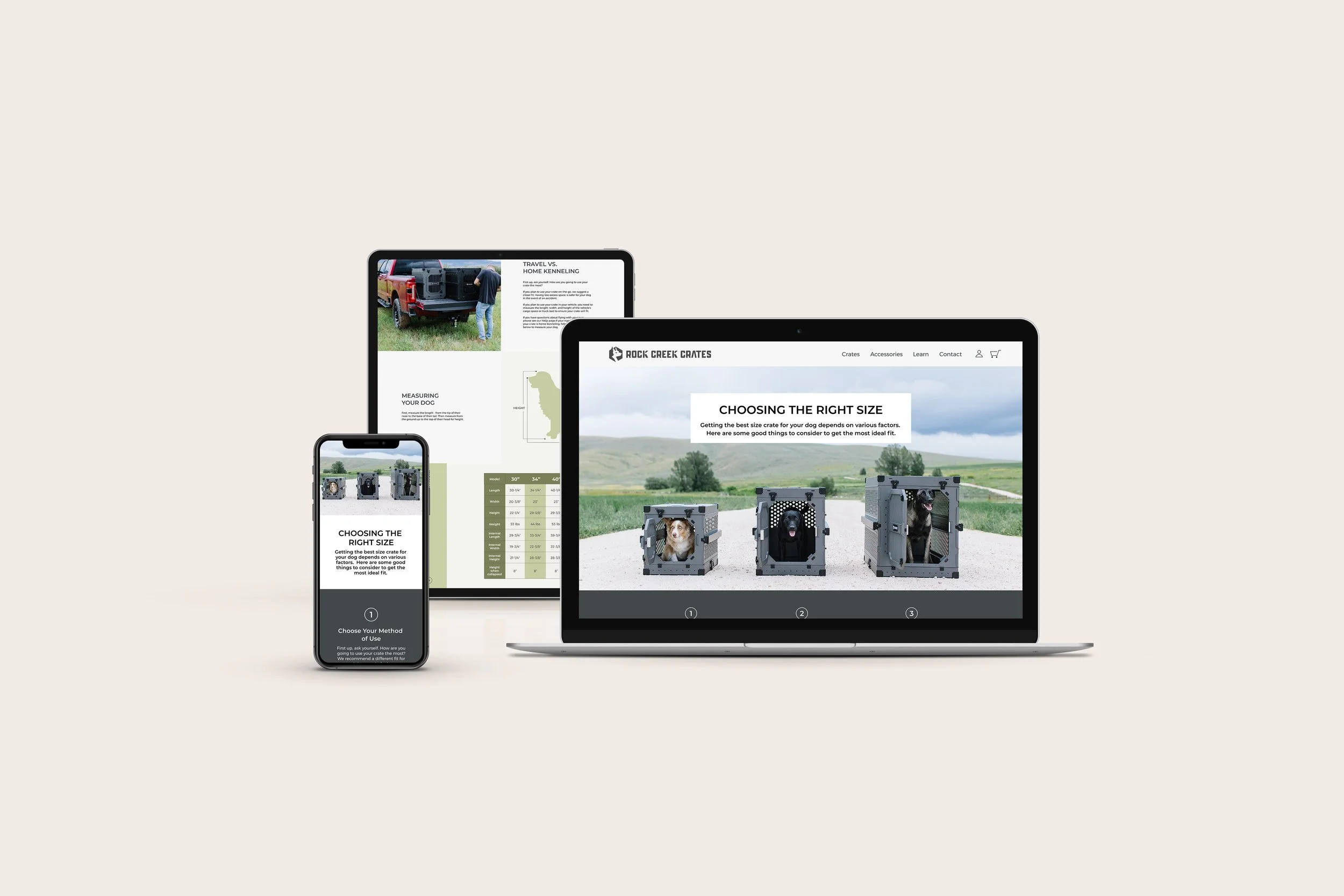 Luxury Dog Crates: Branding and Shopify Web Design — WildHive