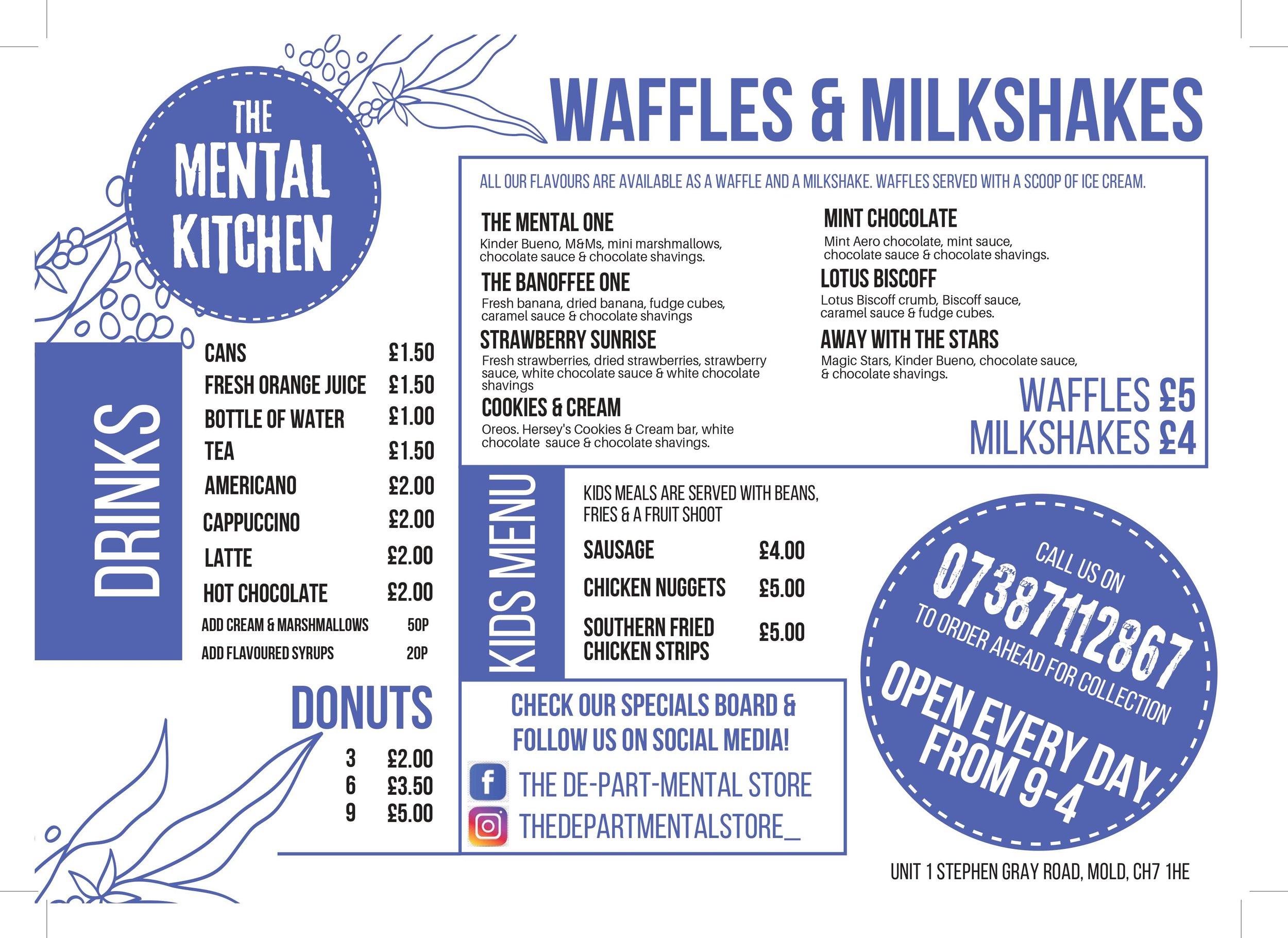 The Mental Kitchen — The De-Part-Mental Store