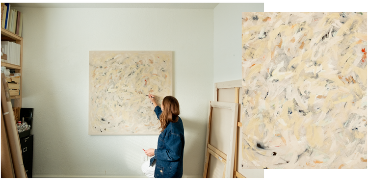 How I Create My Abstract Paintings — Anna Núñez Fine Art