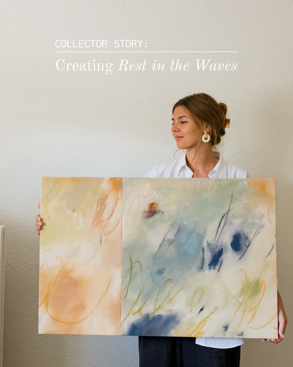 Collector Story: Creating Rest in the Waves — Anna Núñez Fine Art