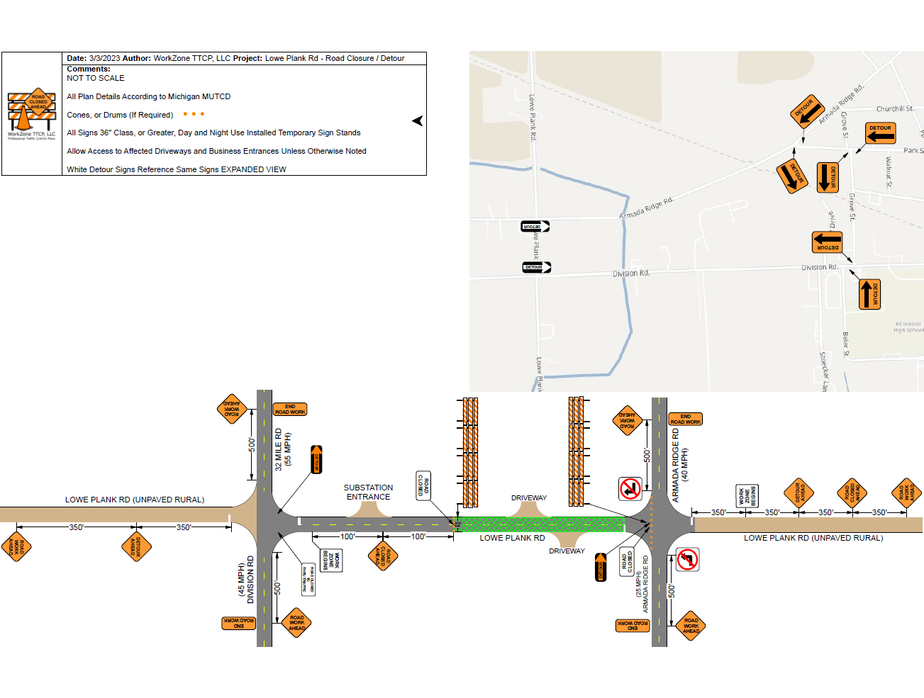 WorkZone TTCP, LLC - Professional Traffic Control Plans