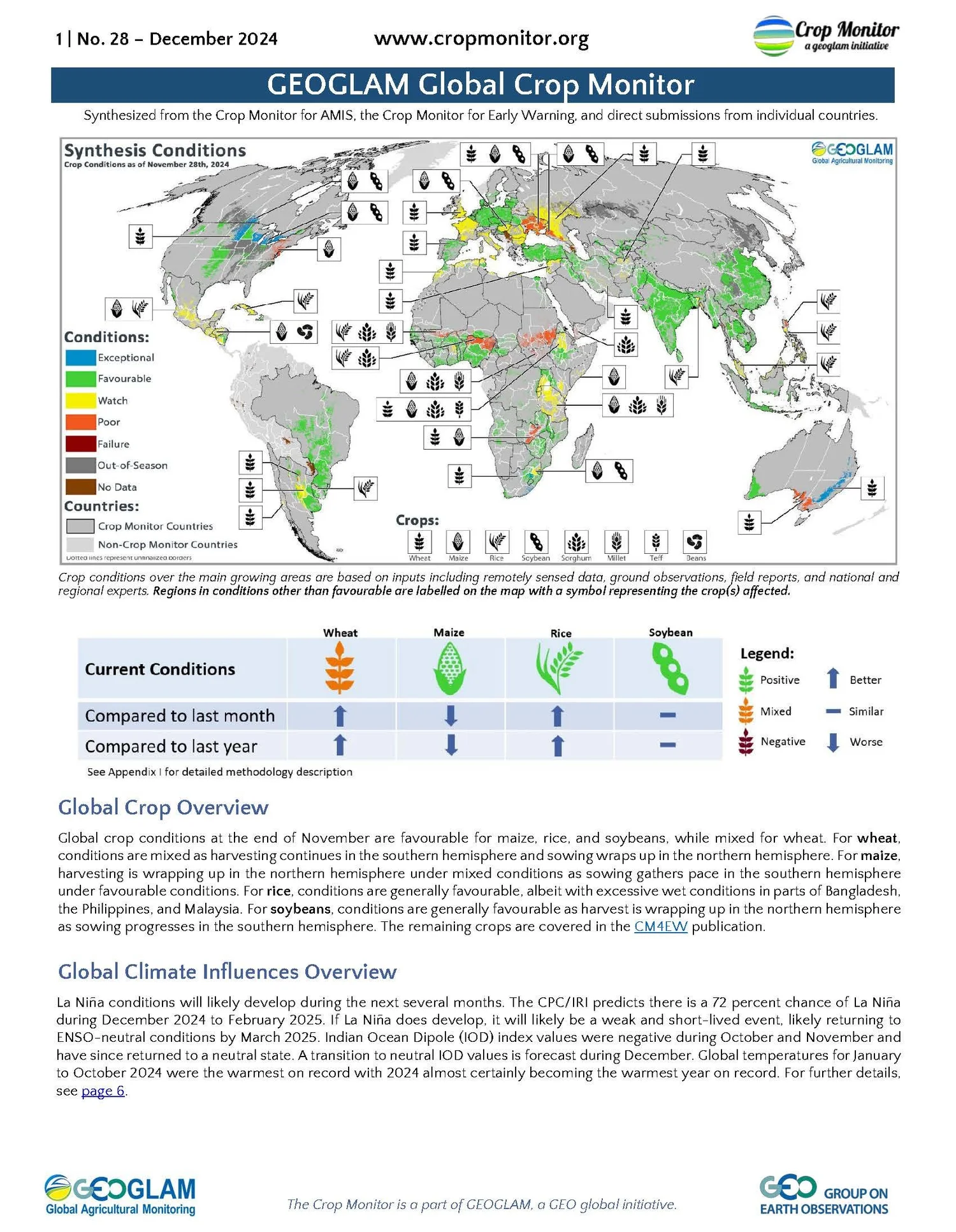 Global Crop Monitor (202412) — GEOGLAM Crop Monitor