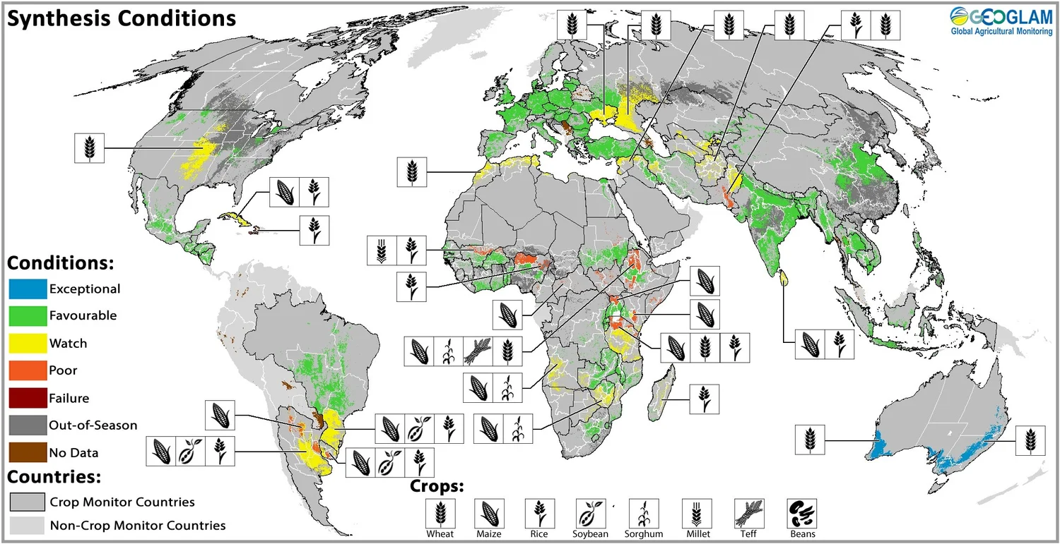 About Us — GEOGLAM Crop Monitor