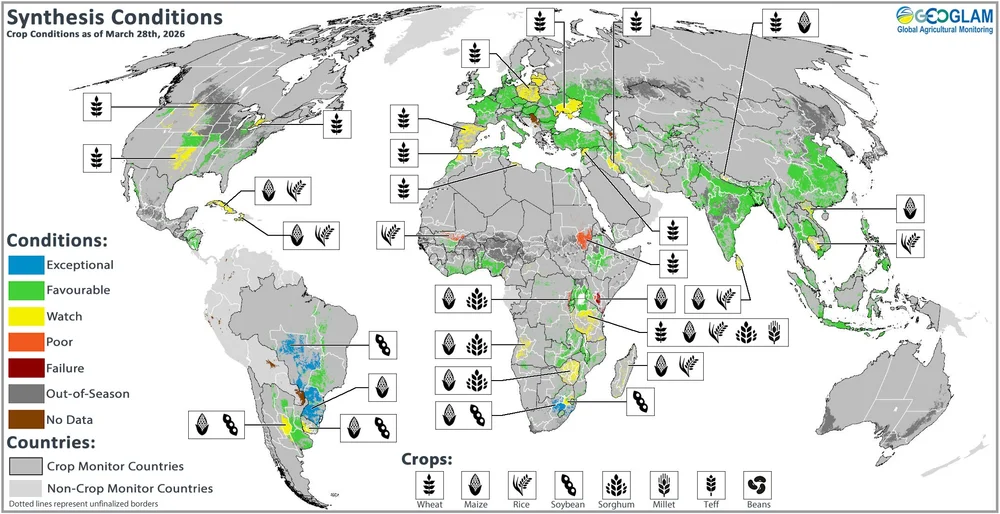Global Crop Monitor — GEOGLAM Crop Monitor