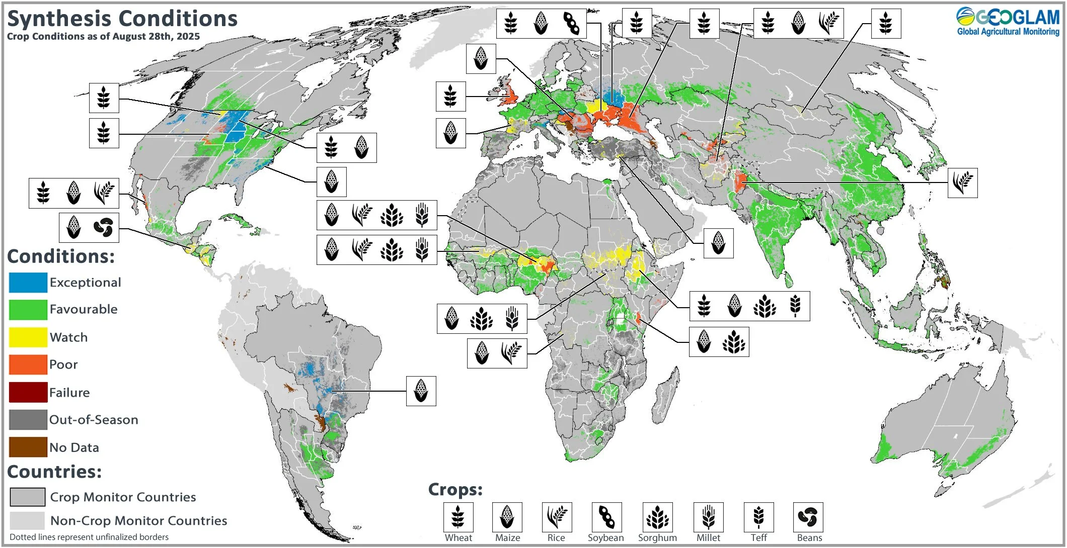 Global Crop Monitor — GEOGLAM Crop Monitor