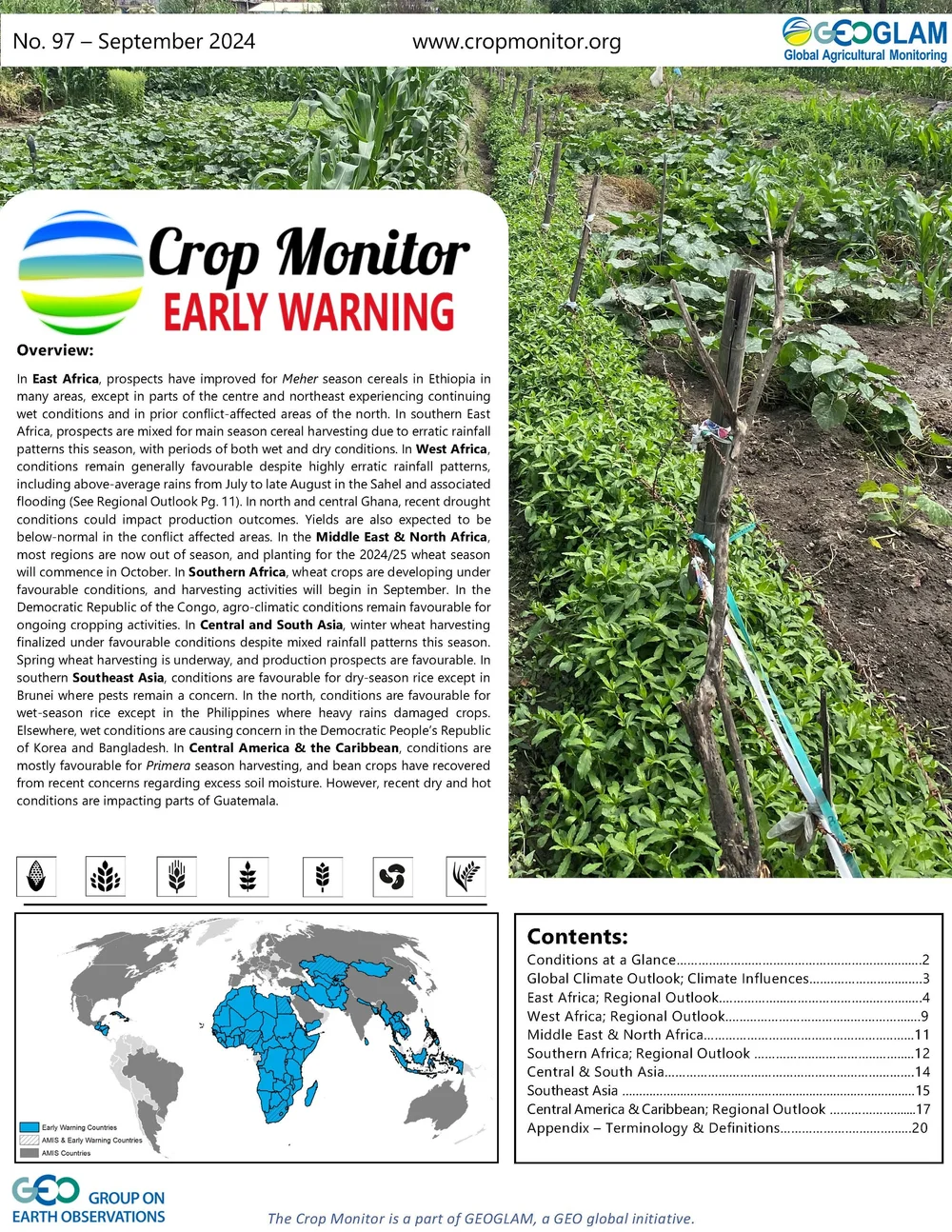 GEOGLAM Crop Monitor