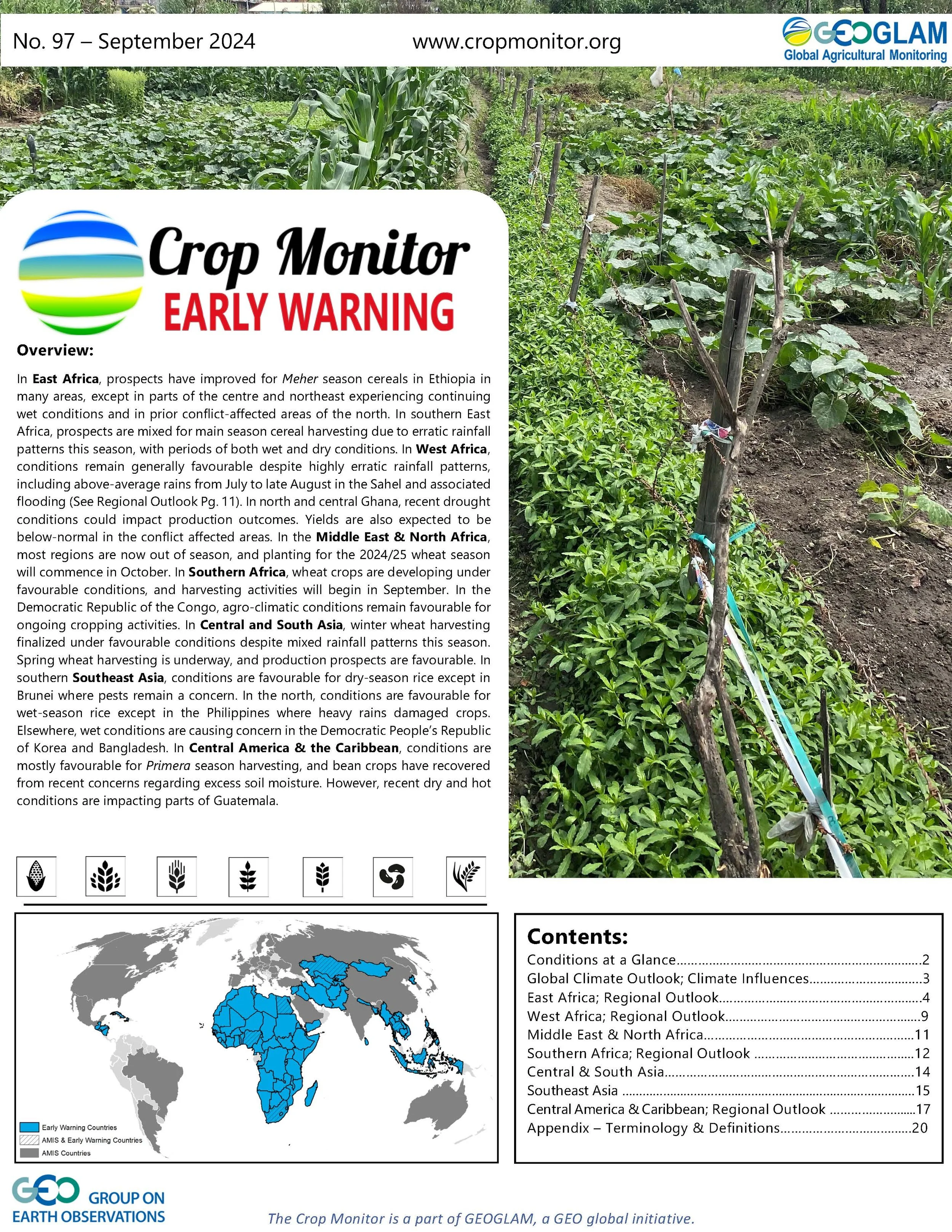 GEOGLAM Crop Monitor