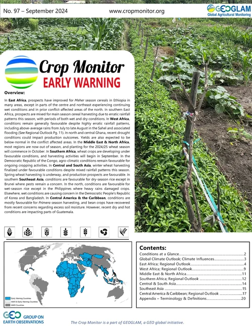 GEOGLAM Crop Monitor