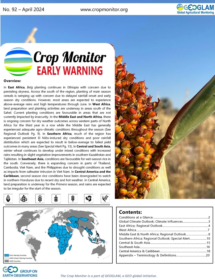 GEOGLAM Crop Monitor