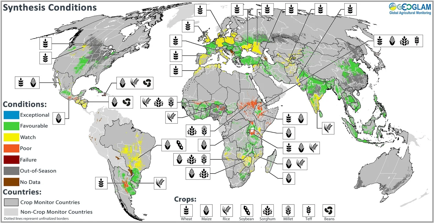 Graphical Products — GEOGLAM Crop Monitor