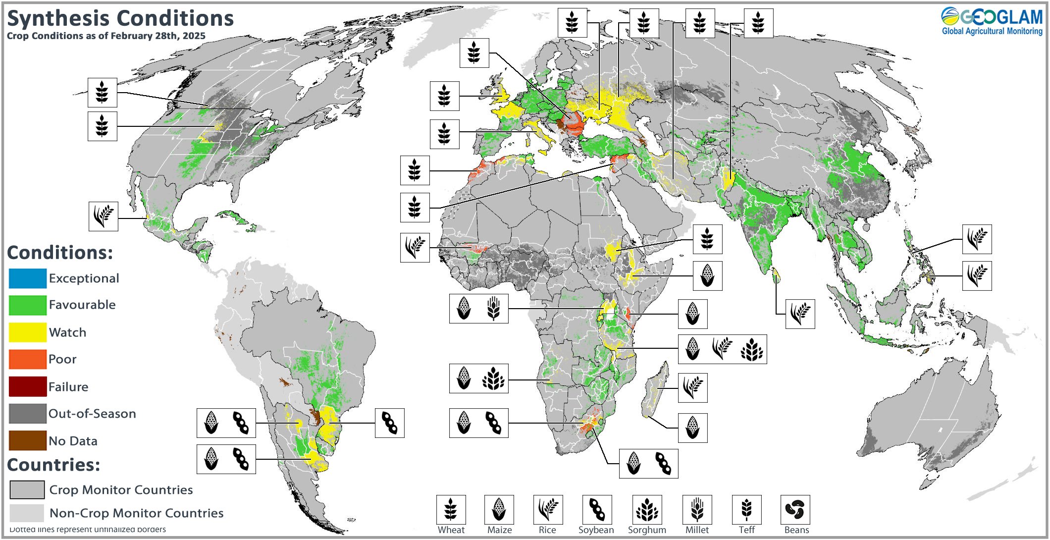 Global Crop Monitor — GEOGLAM Crop Monitor