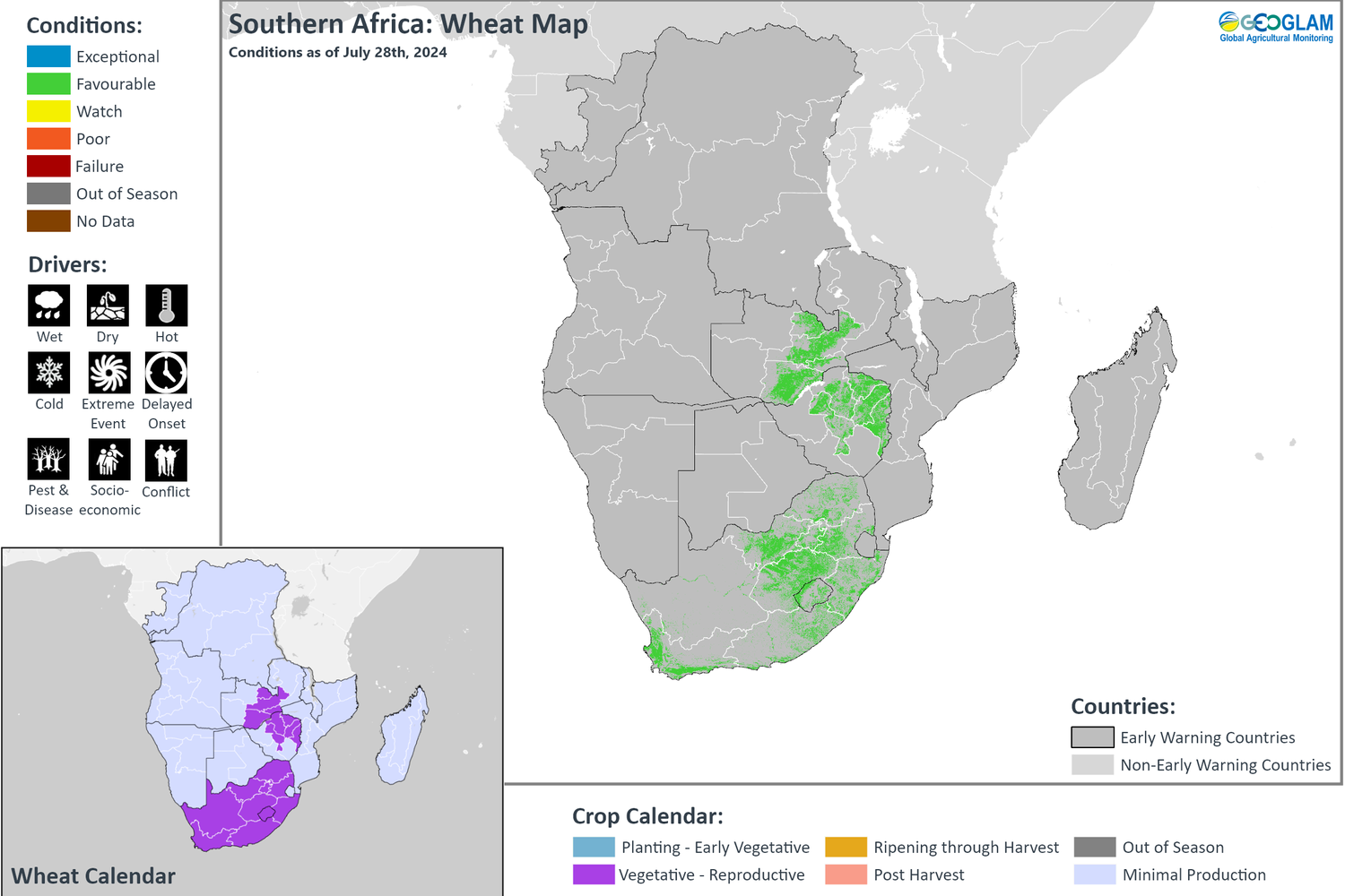 Crop Monitor for Early Warning — GEOGLAM Crop Monitor