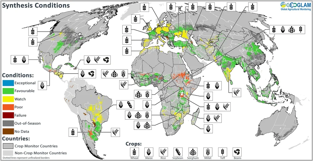 Graphical Products — GEOGLAM Crop Monitor