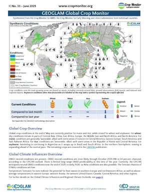 Global Crop Monitor — GEOGLAM Crop Monitor