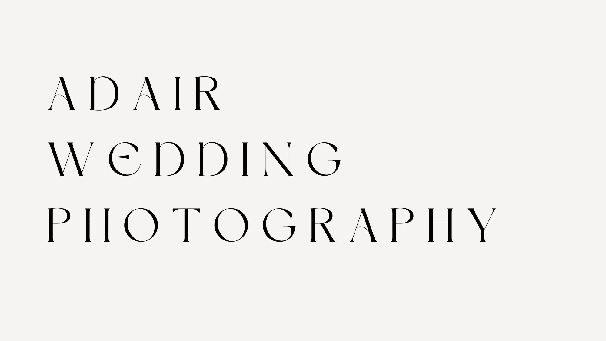 Adair Wedding Photography