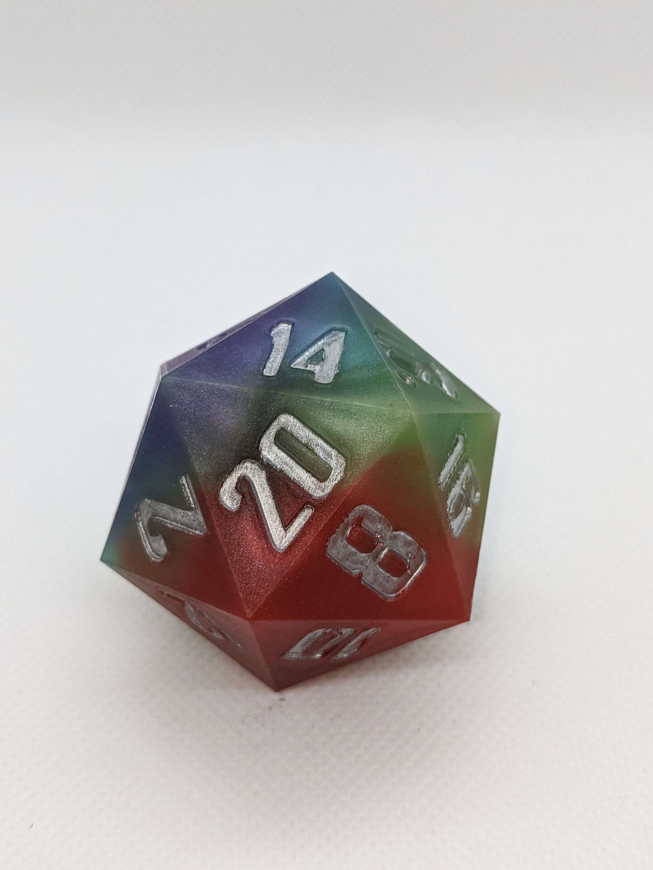 Pride Plump D20s — Frog & Panda
