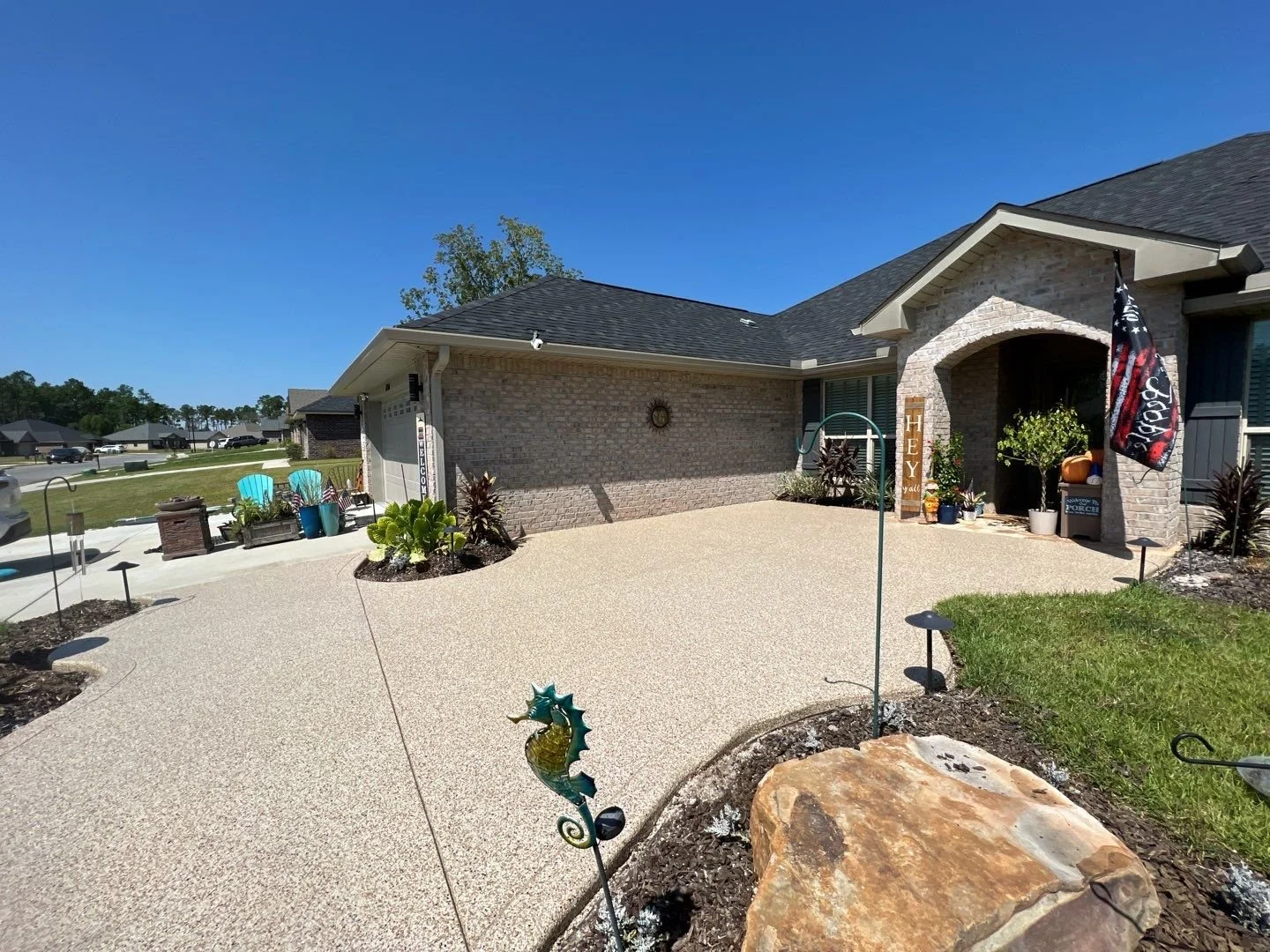 Driveways & Walkways — Next Level Concrete Coatings