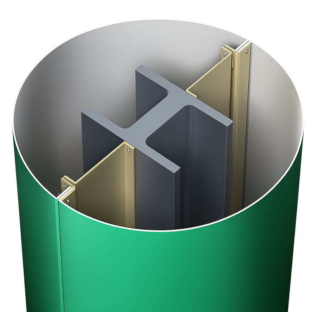 PAC-CLAD Metal Column Covers | Covers for Architecture — CK Materials LLC