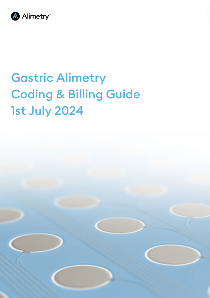 Gastric Alimetry Coding and Billing Guide