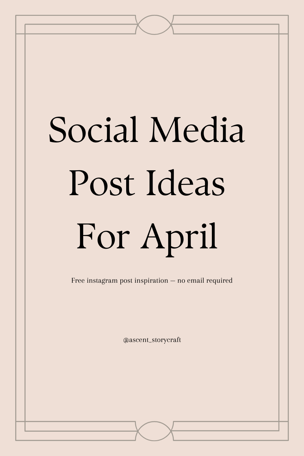 Social Media Post Ideas For April Updated For 2023 Cyndi Zaweski