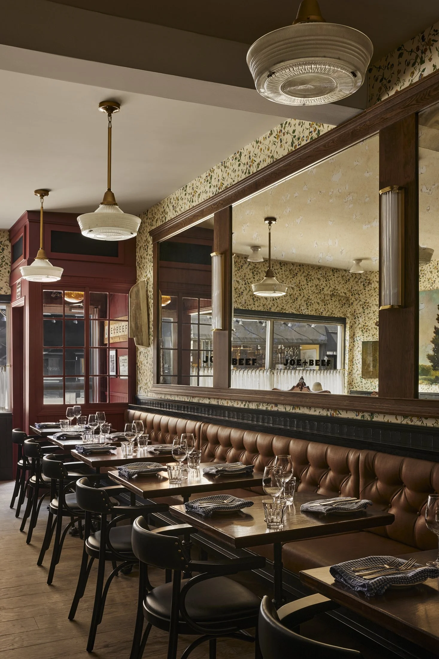 Restaurant Joe Beef — Blanc Marine Intérieurs