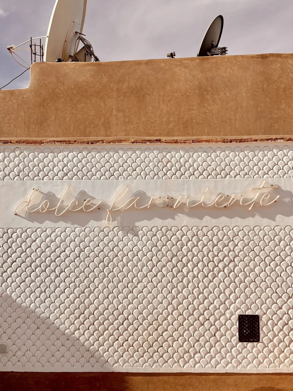 Sky lounge, terrace in the medina — WA Marrakech hammam spa massage