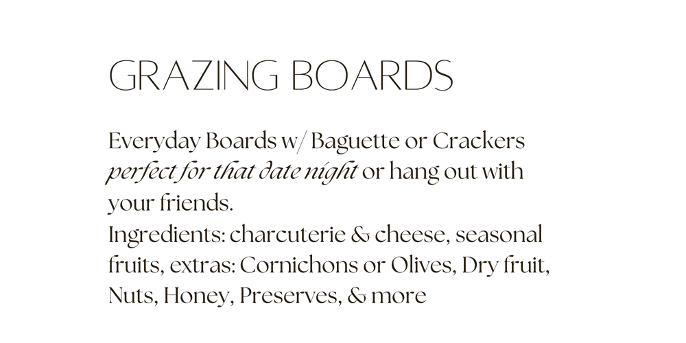 Grazing Boards — adore boards charcuterie