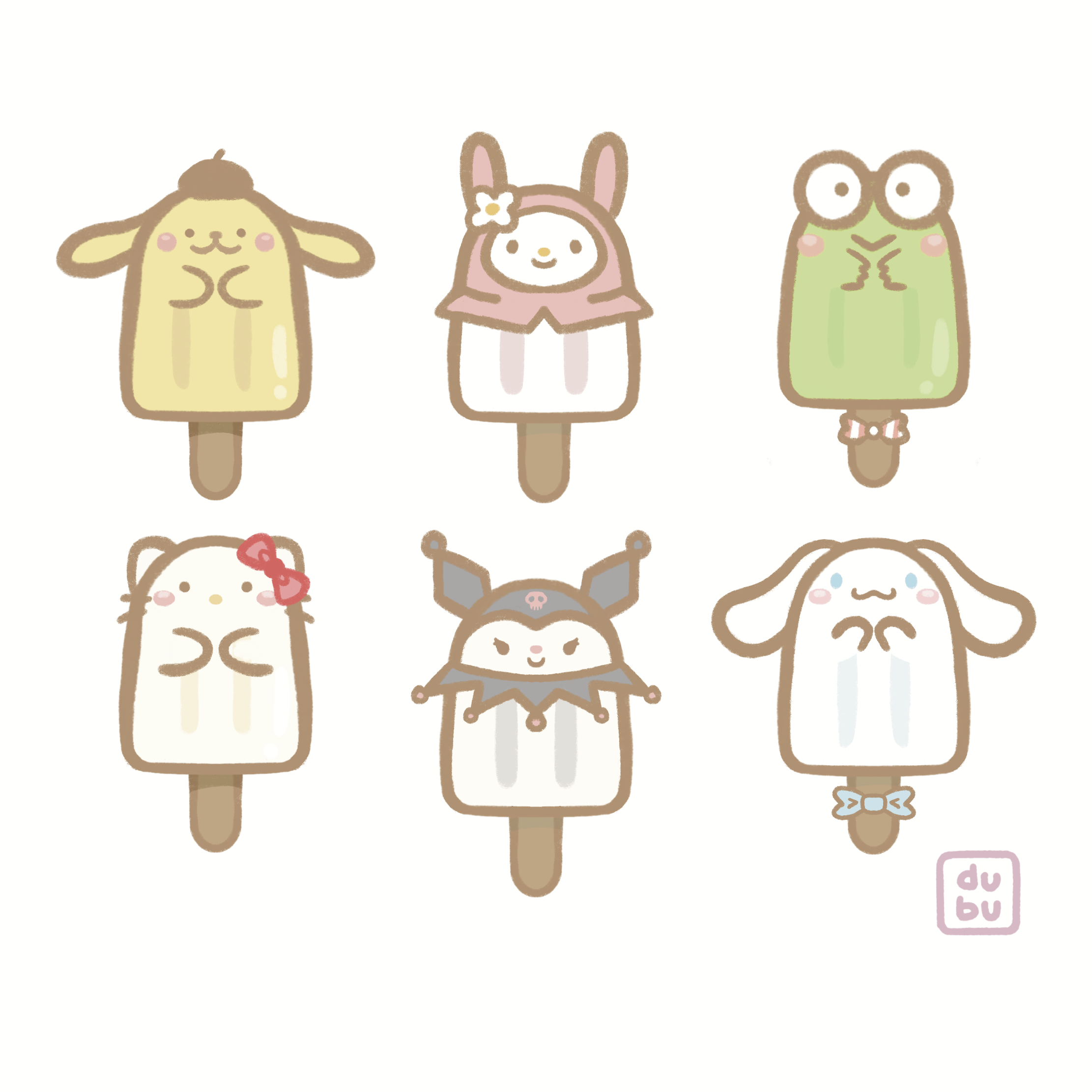 Sanrio — Dubu Doodles