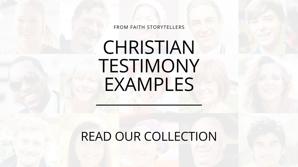 Christian testimony resources: Tips & tools for sharing your faith ...