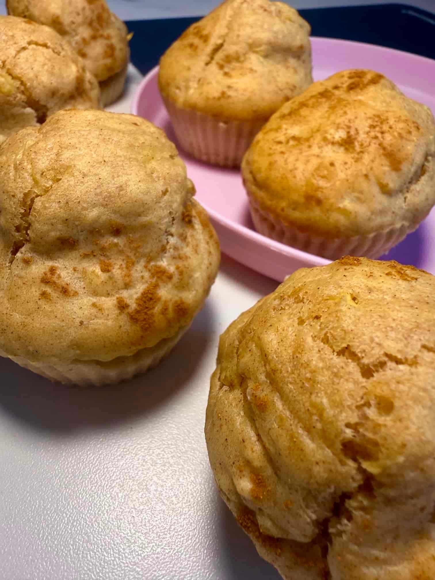 Healthy Apple Muffins | Baby Led Weaning and Toddler Recipe