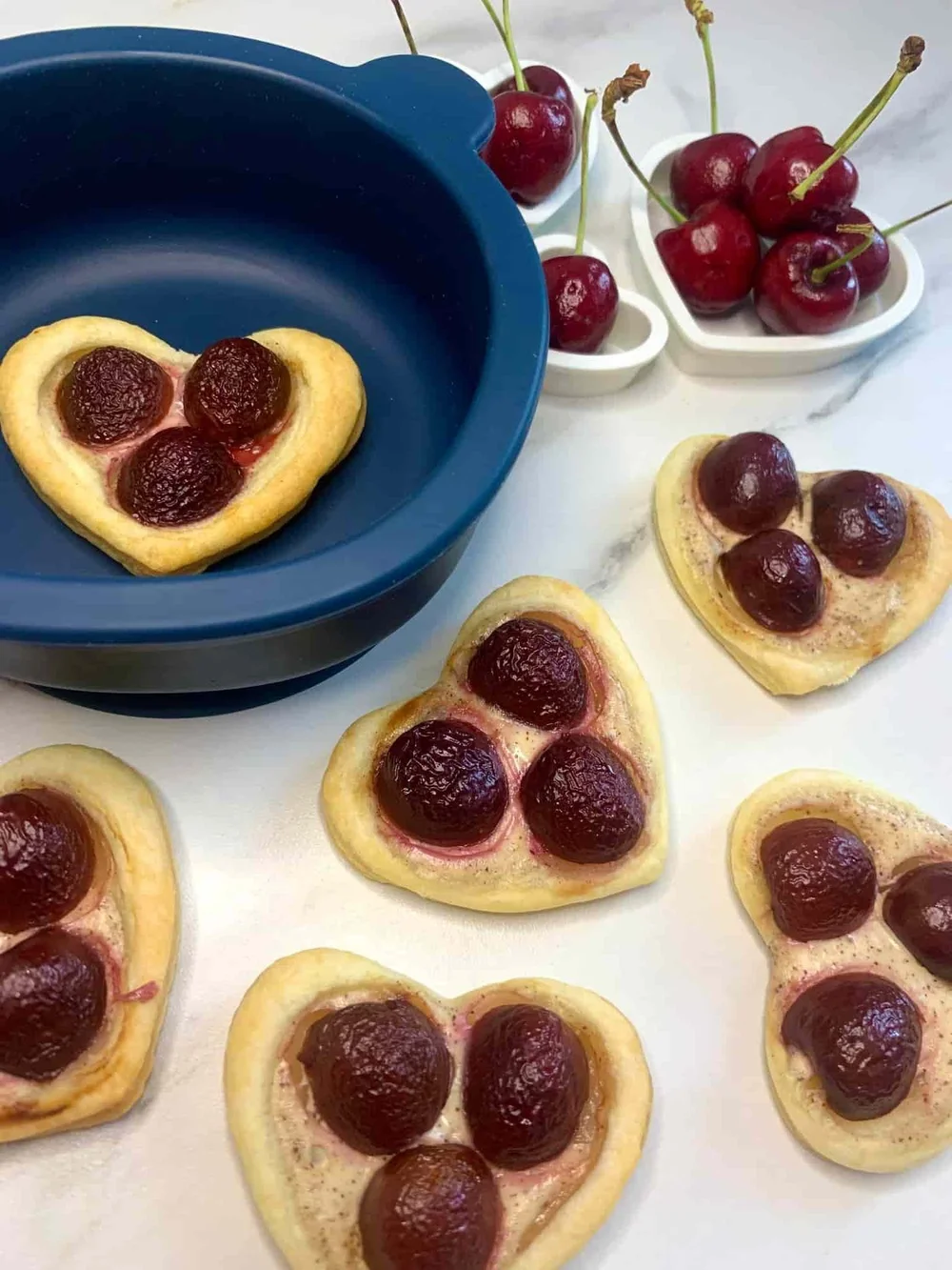 I Cherry-ish You Hearts | Baby-led Weaning & Toddler Recipe