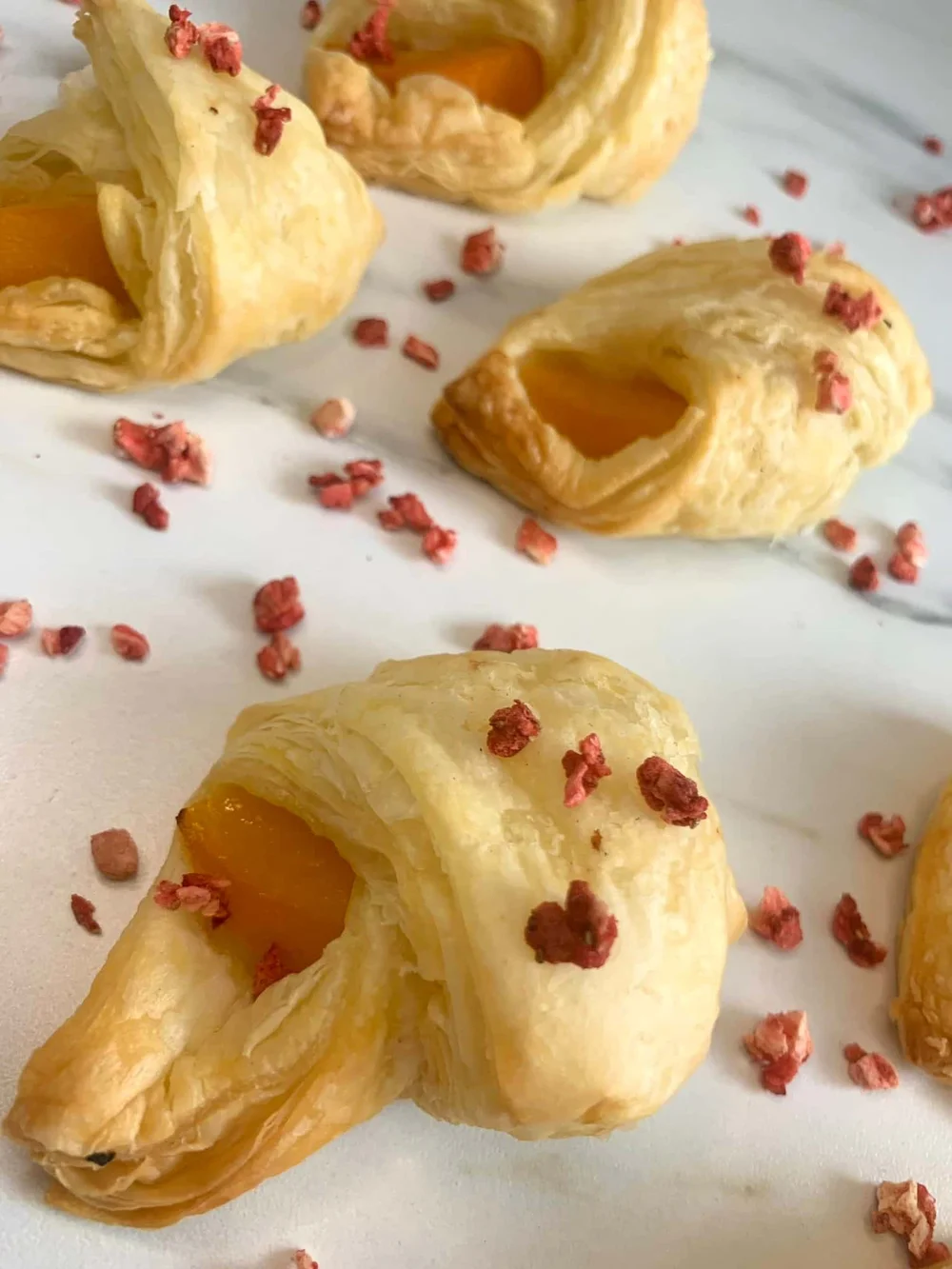 (Quick) Peach Puff | Baby led Weaning and Toddler Recipes