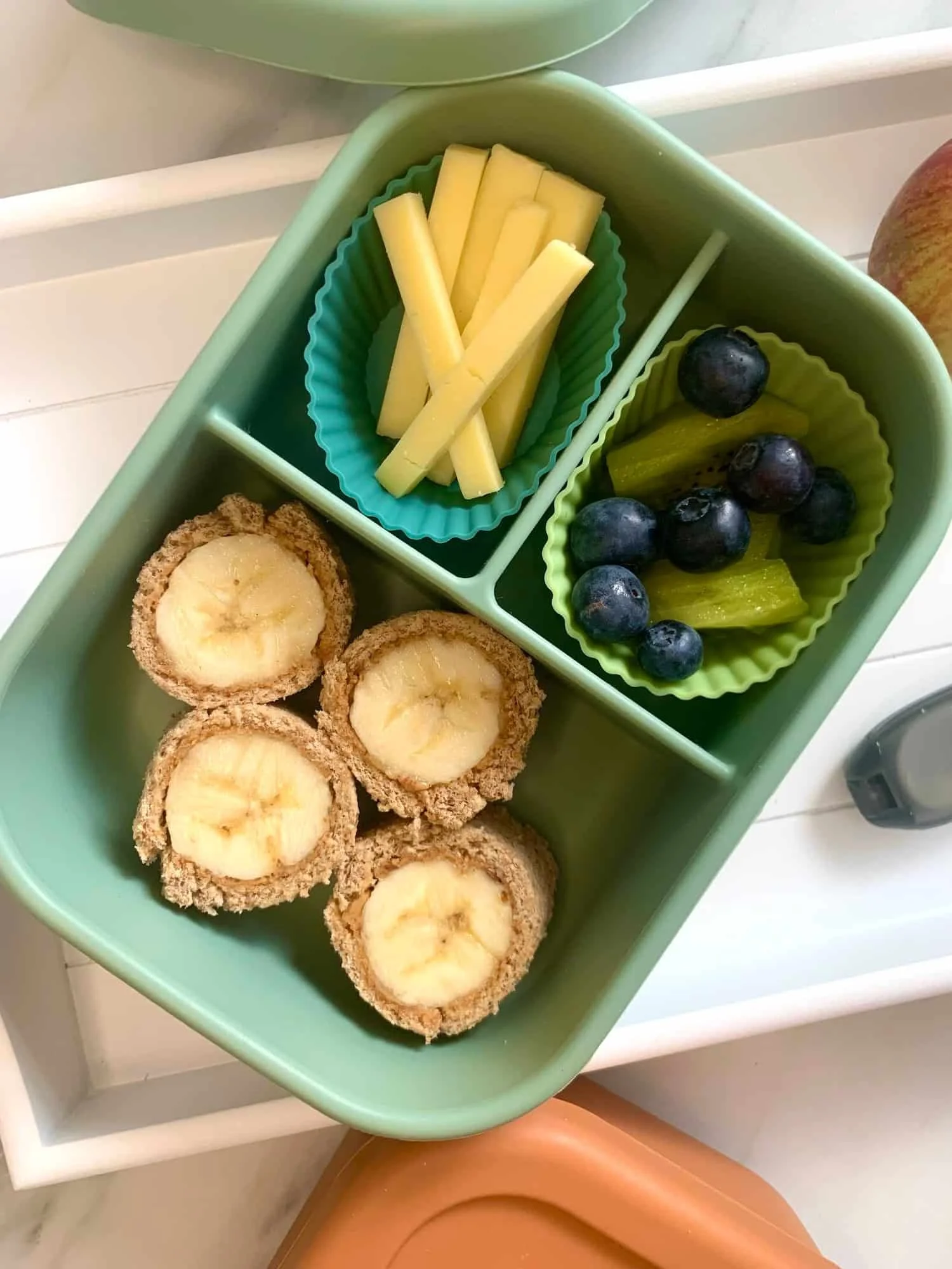 Peanut Butter and Banana Rolls | BLW & Toddler Recipe