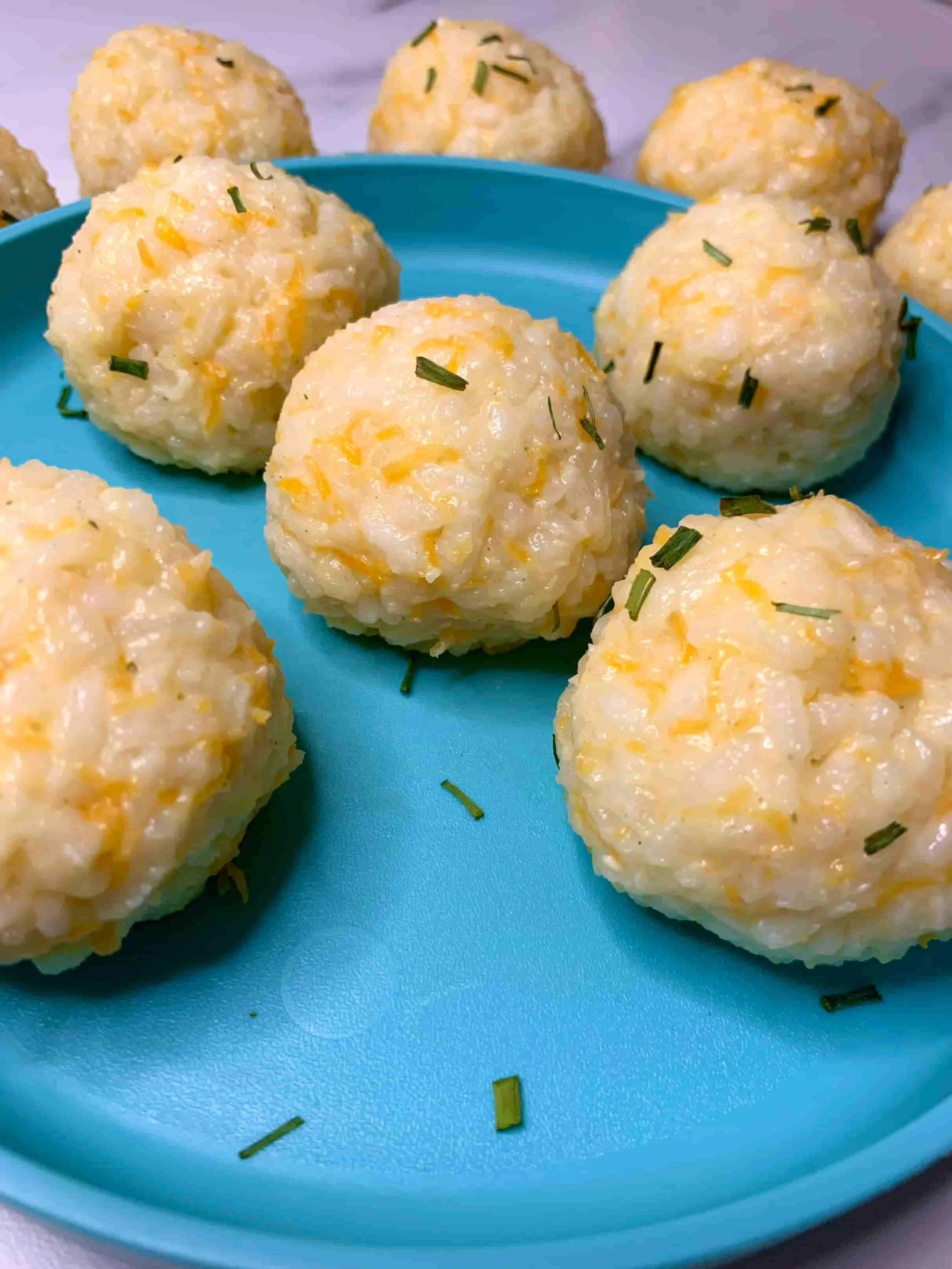 Rice Balls with Cheese and Carrot | BLW & Toddler Recipes