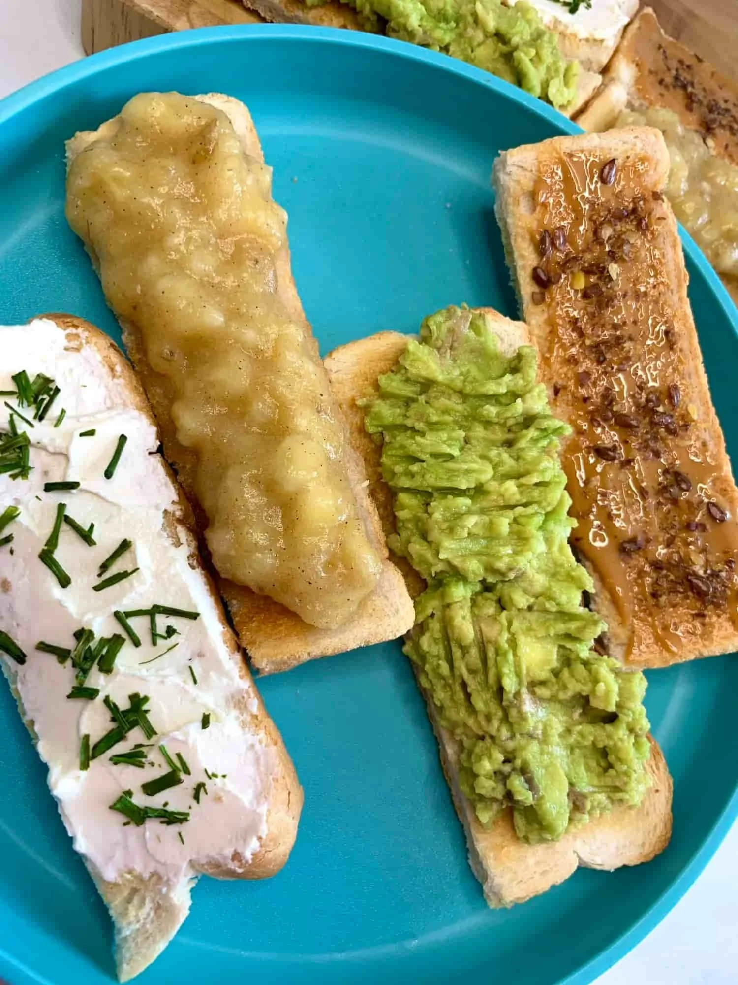 Toast Toppings 4 Ways | Baby Led Weaning and Toddler Recipes