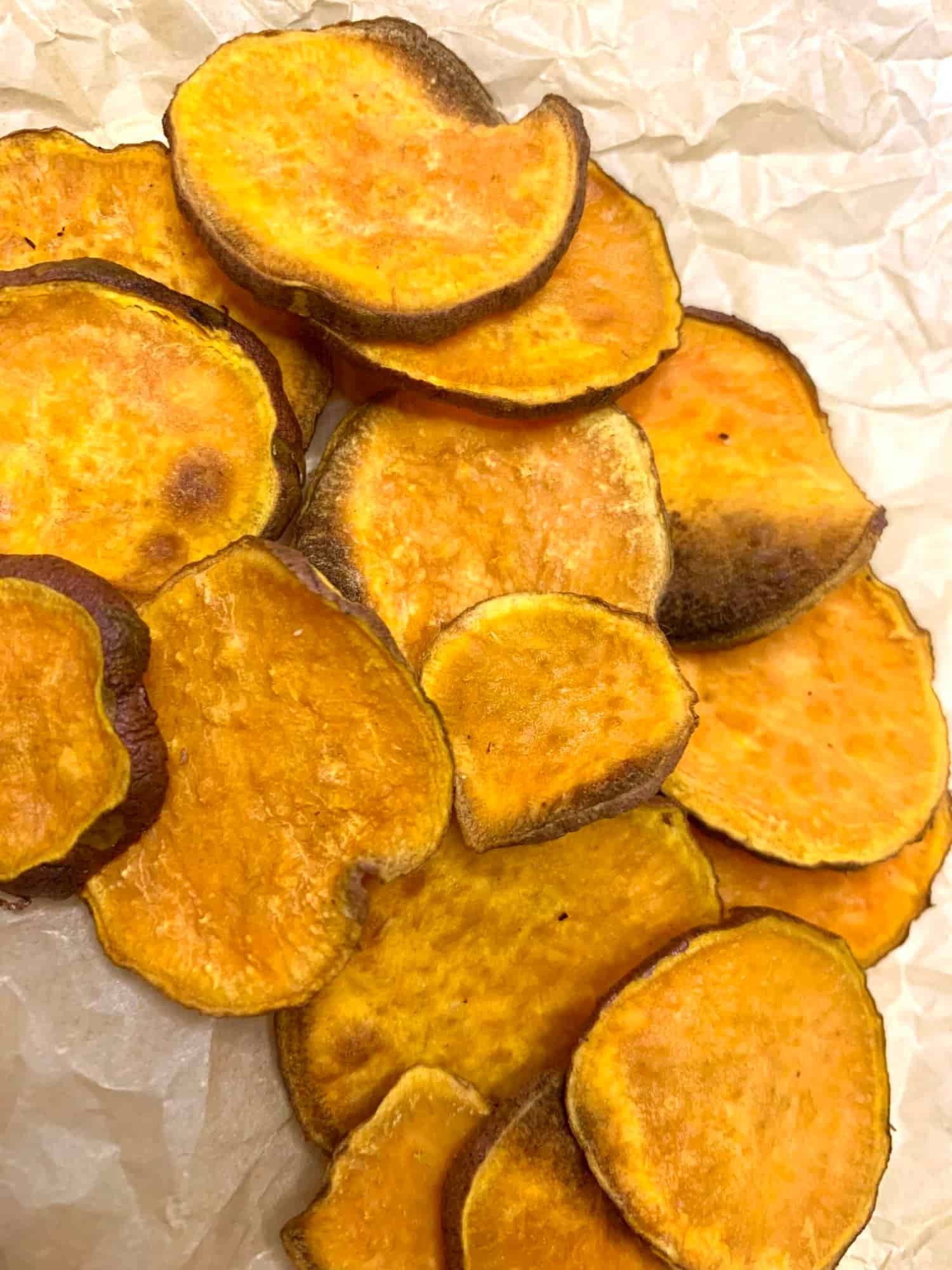 Sweet Potato Crisps | Baby-led Weaning & Toddler Recipe