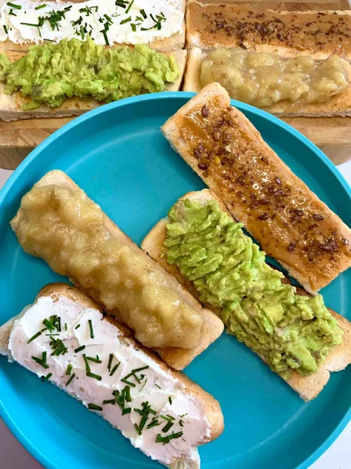 Toast Toppings 4 Ways | Baby Led Weaning and Toddler Recipes