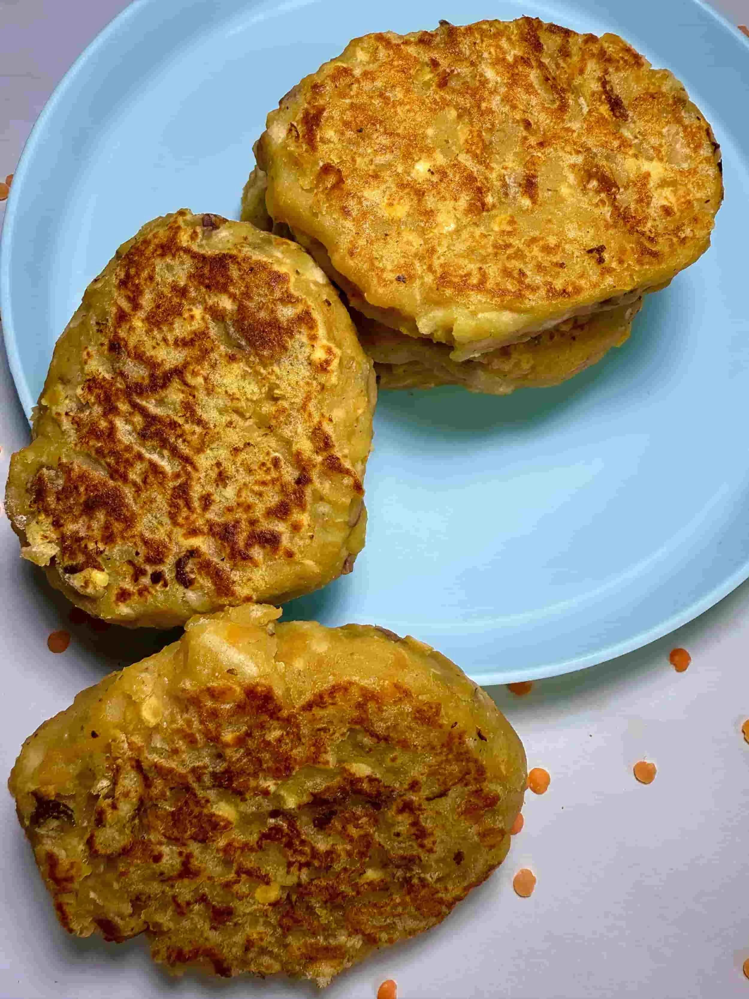 Red Lentil Patty | Baby Led Weaning & Toddler Recipe