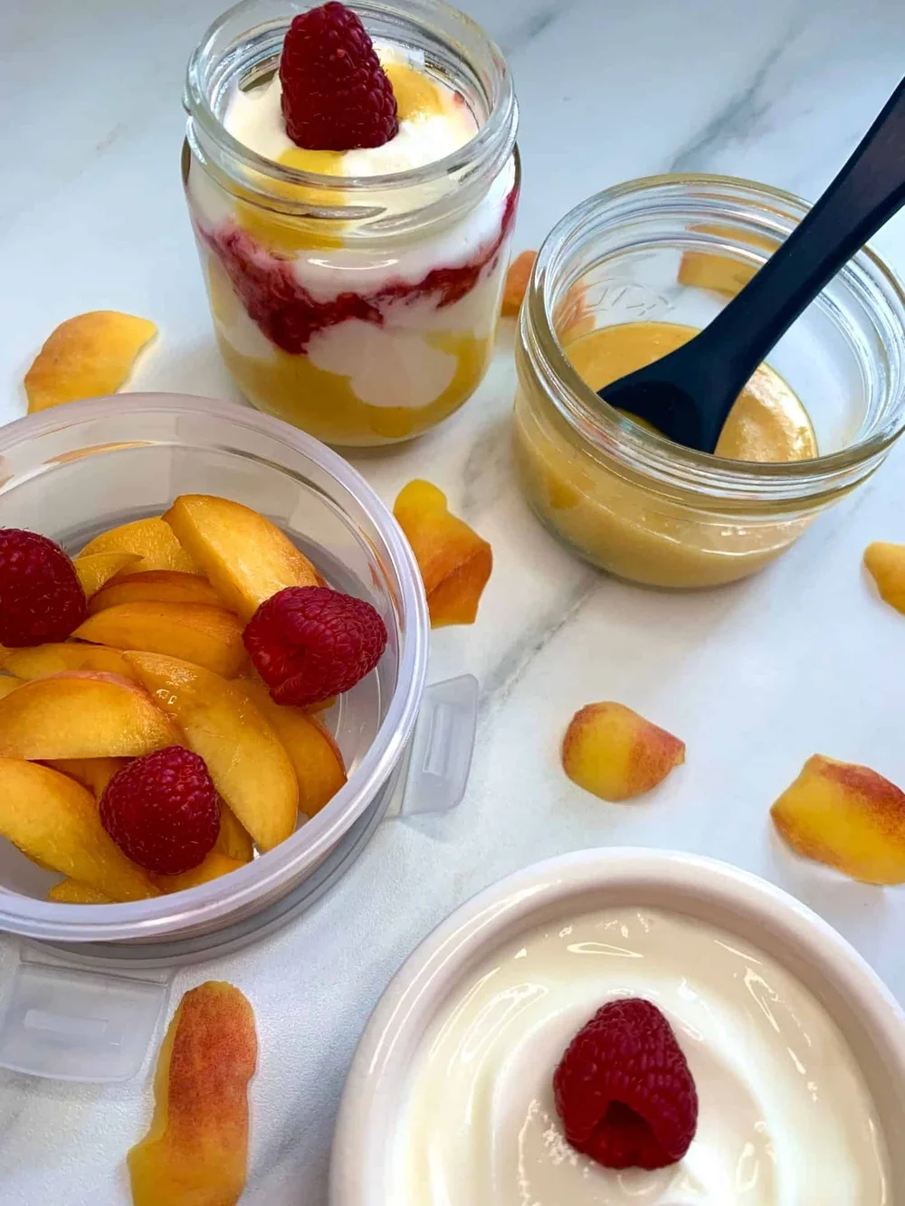 Peach Melba Treat | Baby-led Weaning and Toddler Recipe