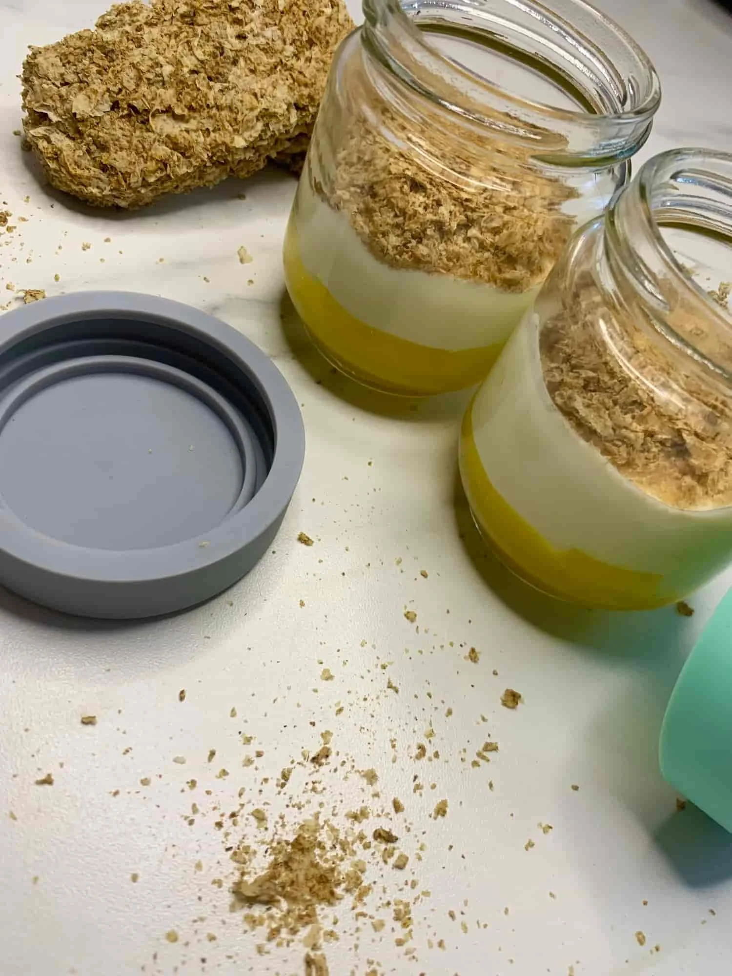 Yogurt and Mango pots | Baby-led Weaning & Toddler Recipe