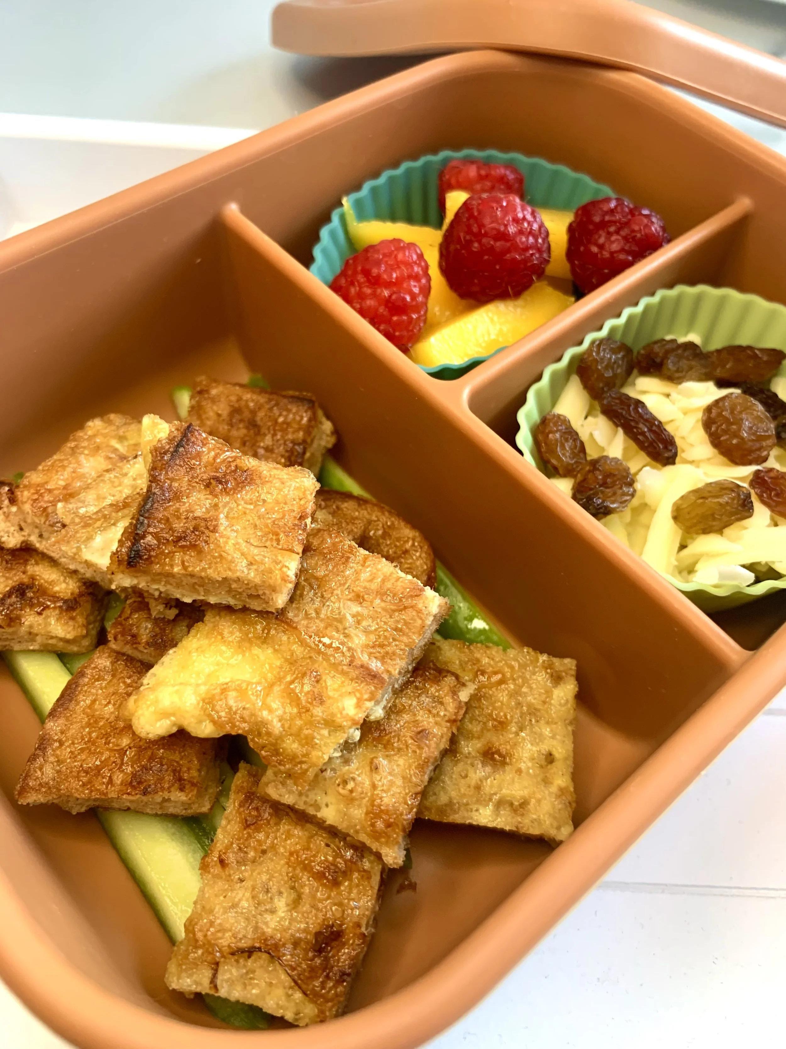 Eggy Sliced Bento Box | Baby-led Weaning & Toddler Recipe