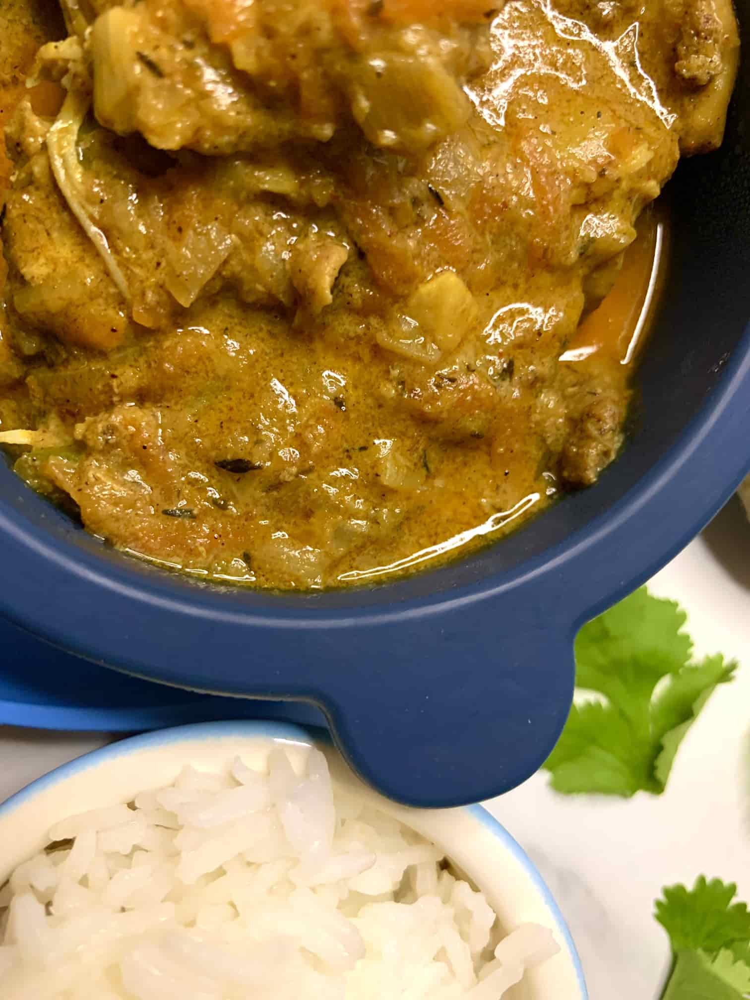 Easy Jamaican Chicken Curry | BLW & Toddler Recipe